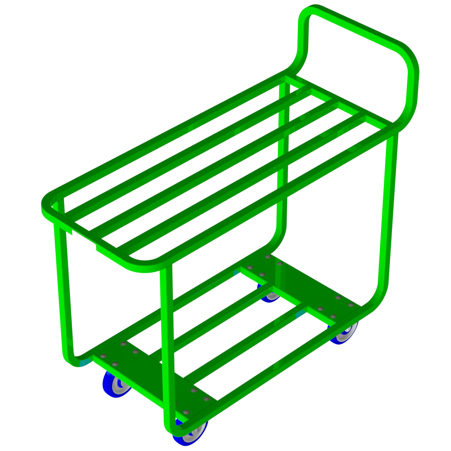 Produce Stocking Marking Carts | National Cart