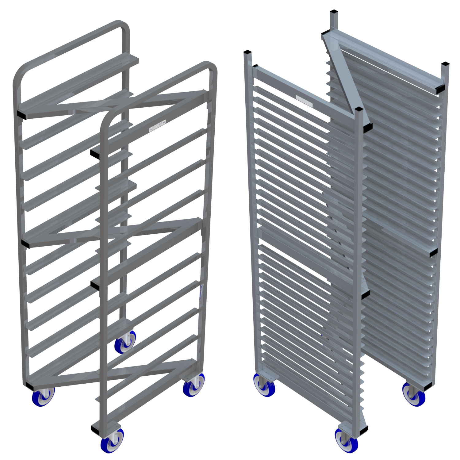 Z-Style Nesting Pan Racks | National Cart