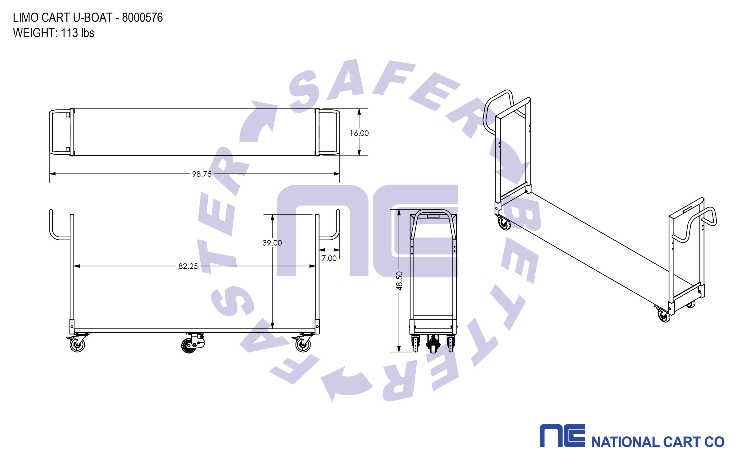 Warehouse U-Boats | National Cart