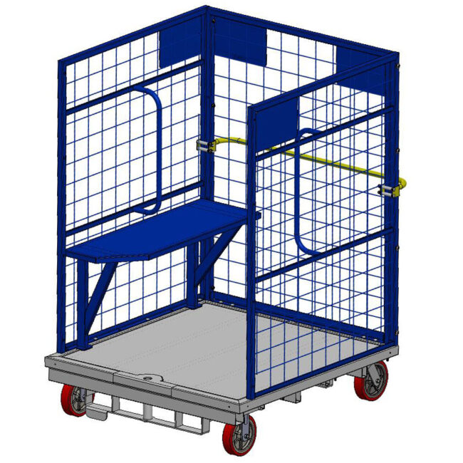 Forklift Compatible Carts & Custom Solutions | National Cart